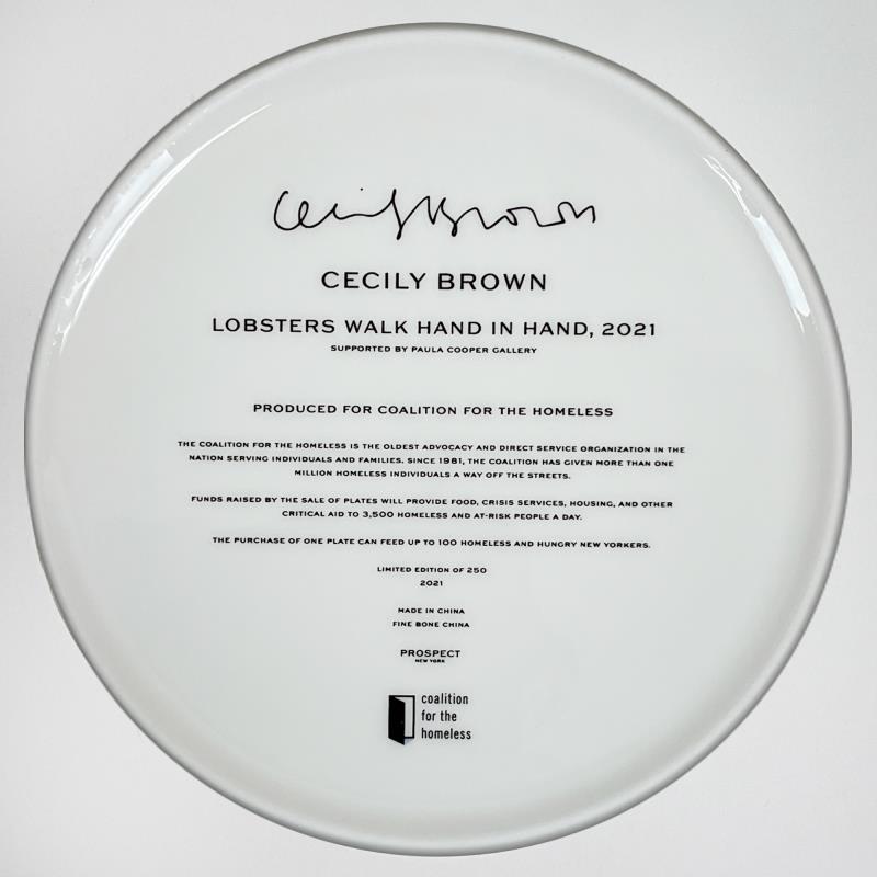 "Lobsters Walk Hand in Hand" 15x15 Custom Framed Limited Edition Plate ...