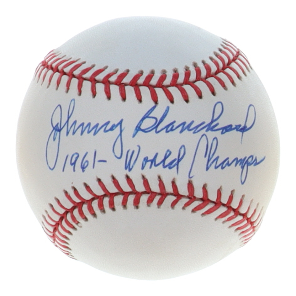 Johnny Blanchard Signed OAL Baseball (JSA) | Pristine Auction