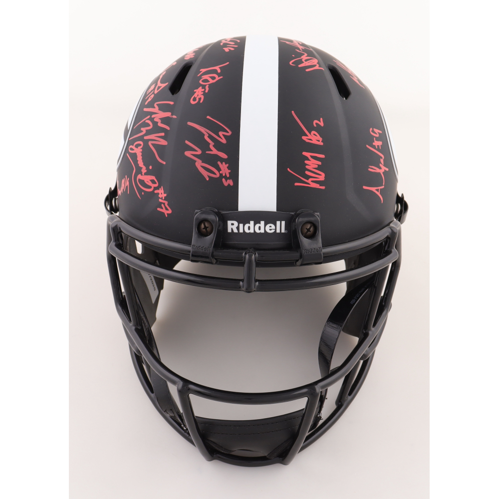 Georgia Bulldogs 2021 National Champions Full-Size Speed Helmet Signed ...