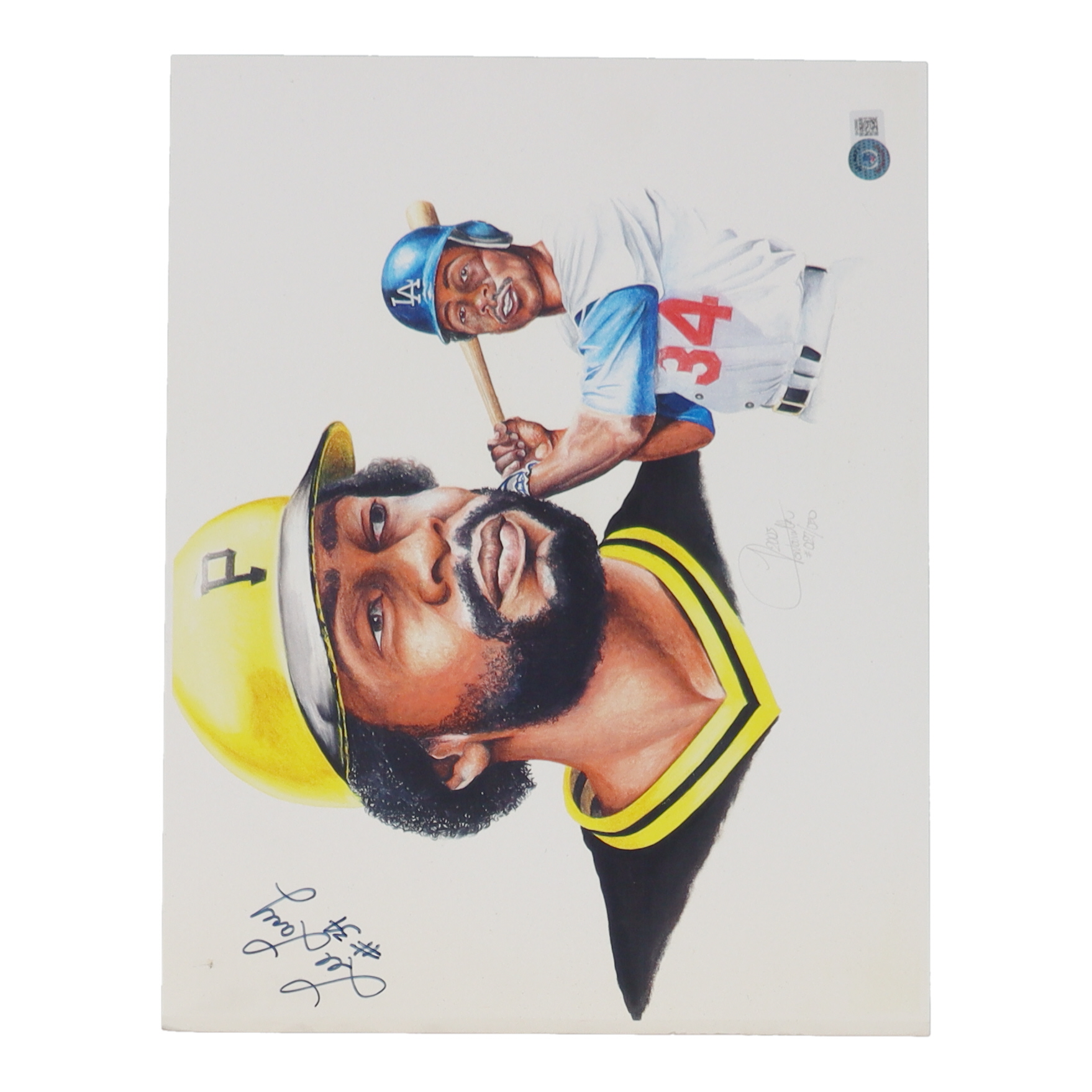 Lee Lacy Signed 11x14 Print (Beckett) | Pristine Auction