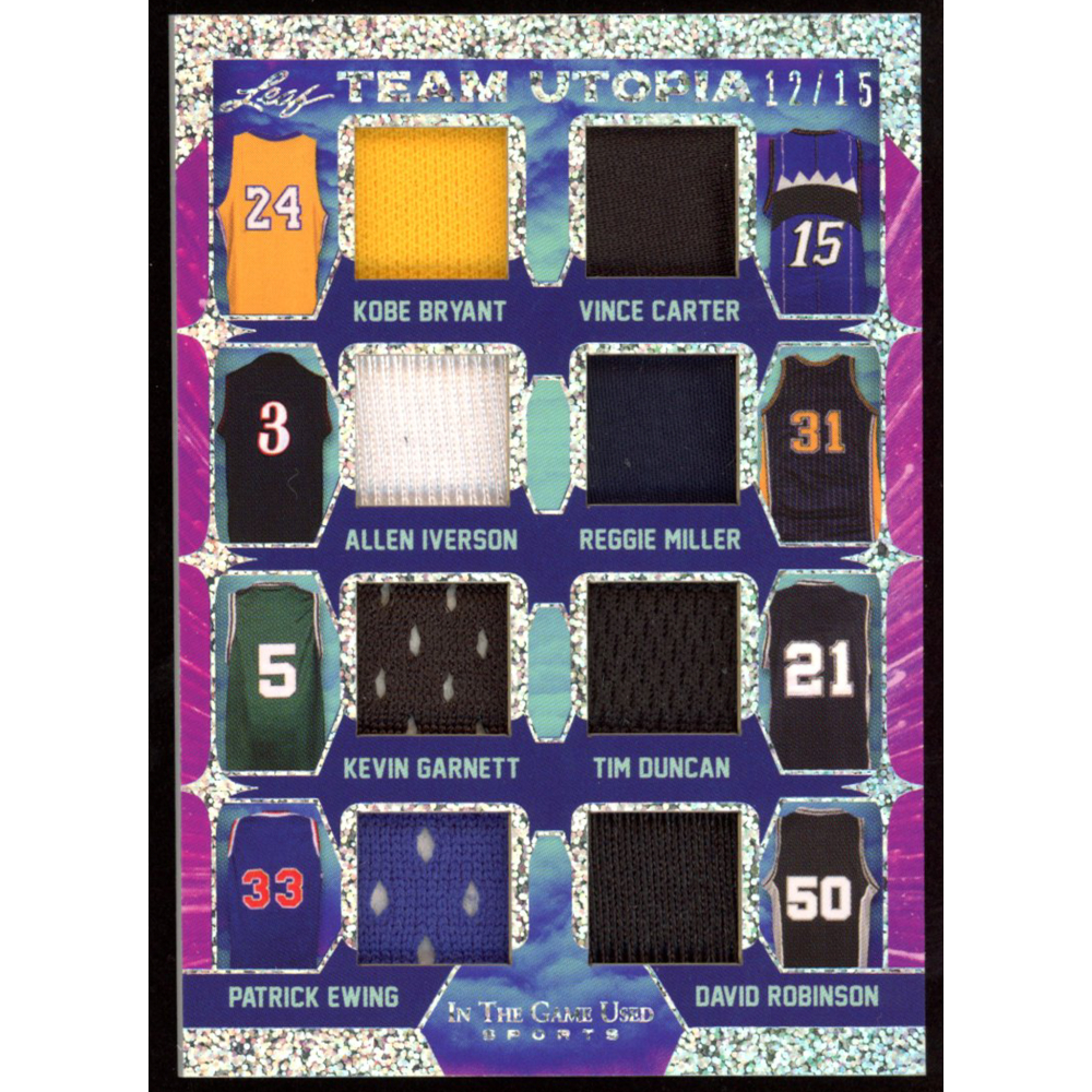 Kobe Bryant / Vince Carter / Allen Iverson / Reggie Miller / Kevin ...