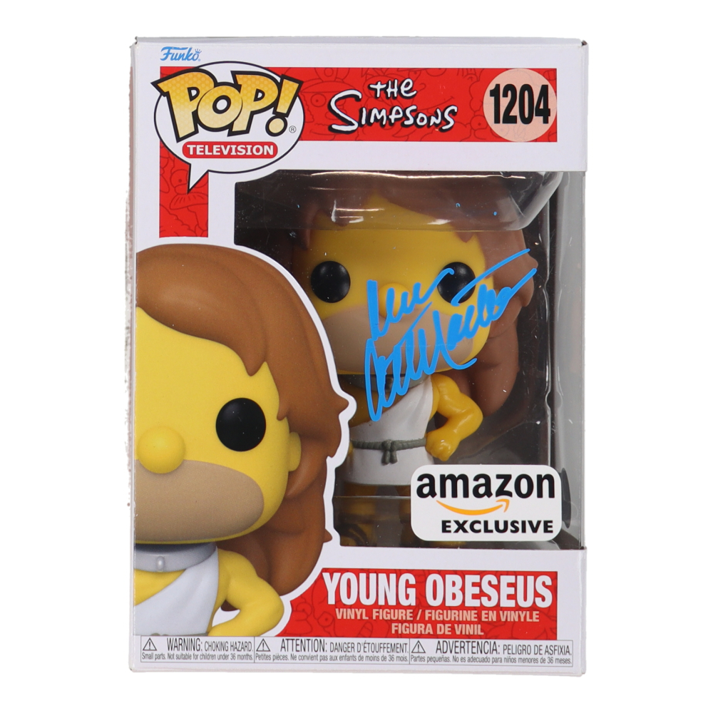 Dan Castellaneta Signed "The Simpsons" #1204 Young Obeseus Funko Pop ...