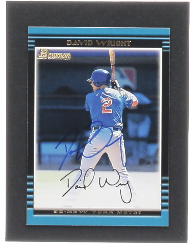 David Wright Signed 2002 Bowman #381 RC (Beckett) | Pristine Auction