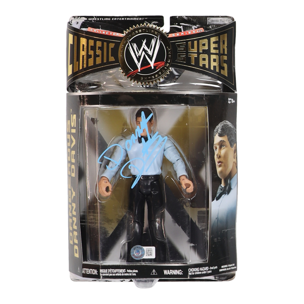 Dangerous Danny Davis Signed WWE Action Figure (Beckett) | Pristine Auction