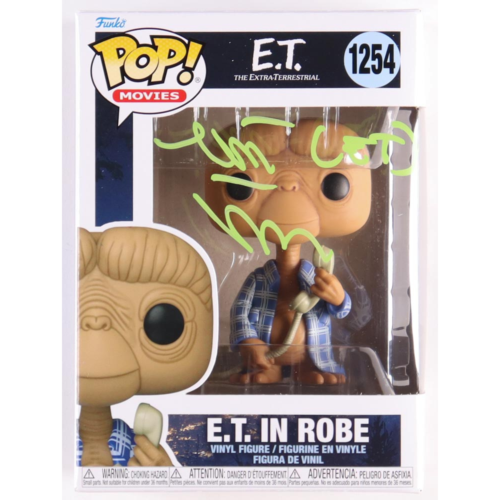 Matt De Meritt Signed "E.T. The Extra-Terrestrial" E.T. In Robe #1254 ...
