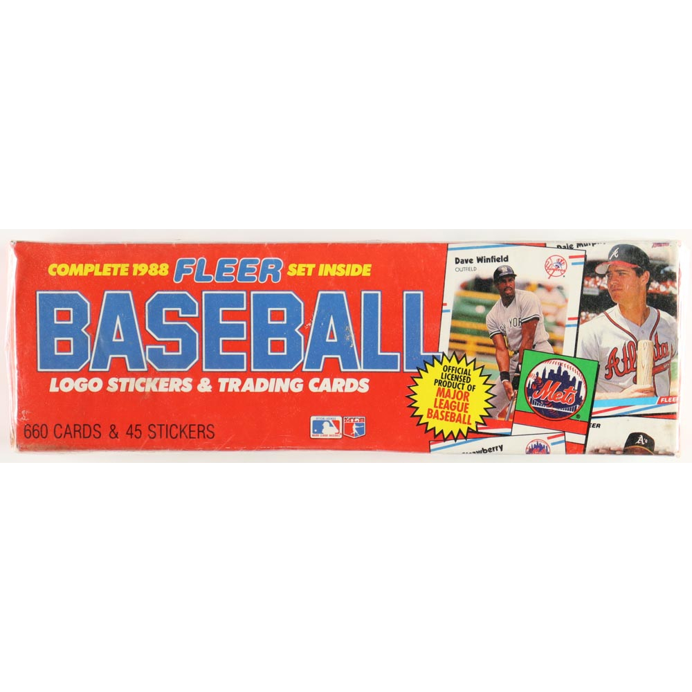 1988 Fleer Baseball Factory Set With (660) Cards | Pristine Auction