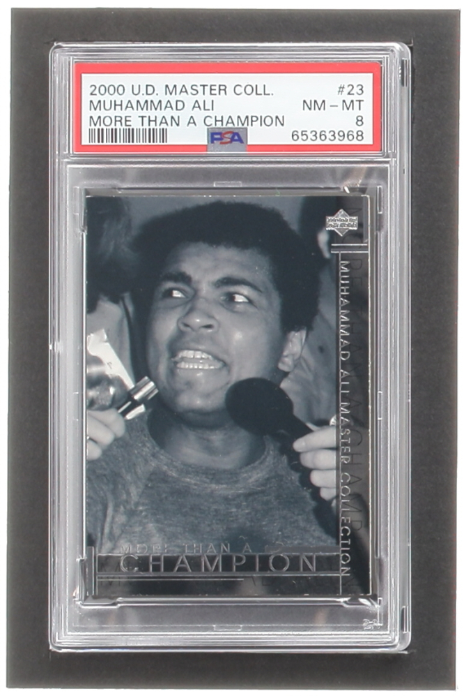 Muhammad Ali 2000 Upper Deck Muhammad Ali Master Collection #23 #038/ ...