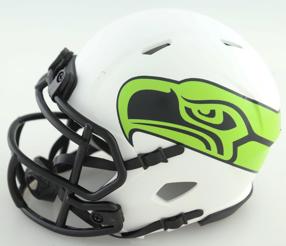 Kenneth Walker III Signed Seahawks Speed Mini Helmet (Beckett ...