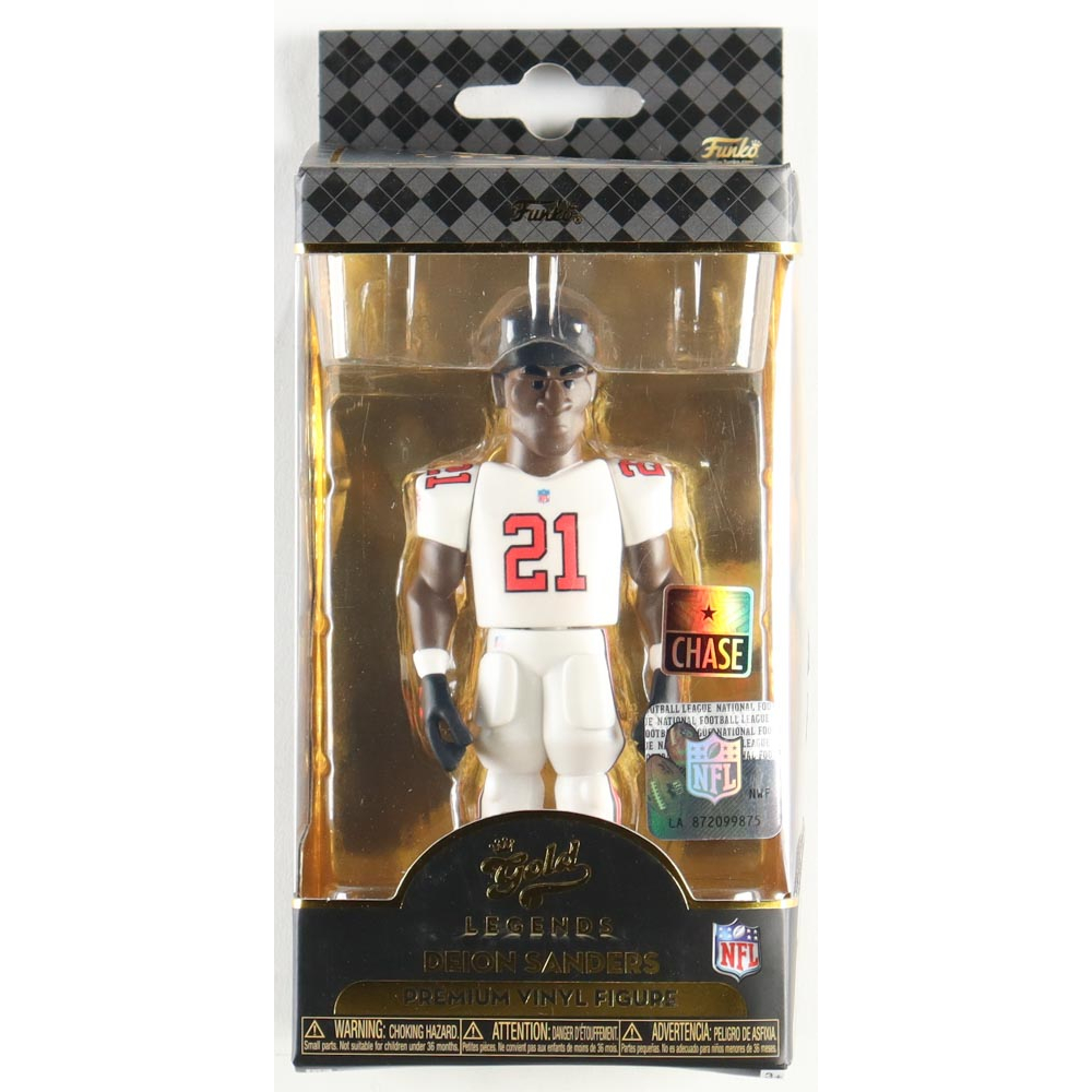 Deion Sanders Funko Gold Legends Premium Vinyl Figure | Pristine Auction