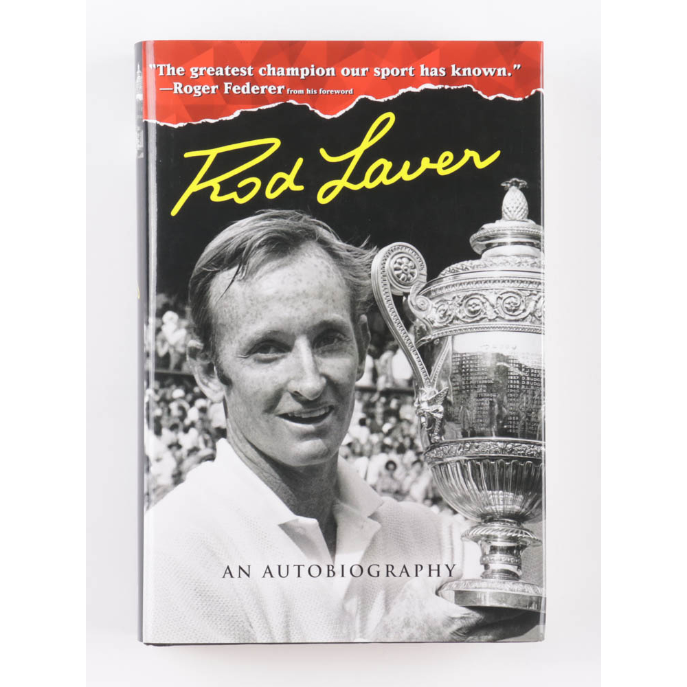 Rod Laver Signed "Rod Laver: An Autobiography" Hardcover Book (PSA ...
