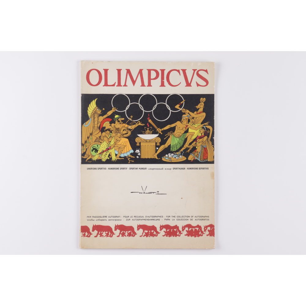 Original 1960 Rome Olympics Spectator Guide | Pristine Auction