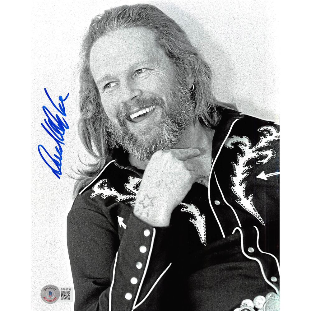 David Allan Coe Signed 8x10 Photo (Beckett) | Pristine Auction