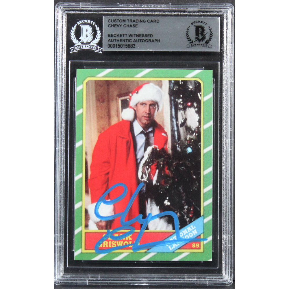 Chevy Chase Signed "National Lampoons: Christmas Vacation" Custom ...