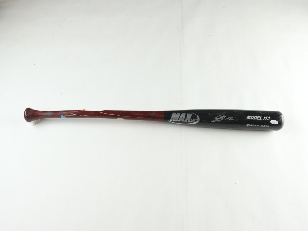 Edwin Arroyo Signed Max Bat Baseball Bat (JSA) | Pristine Auction