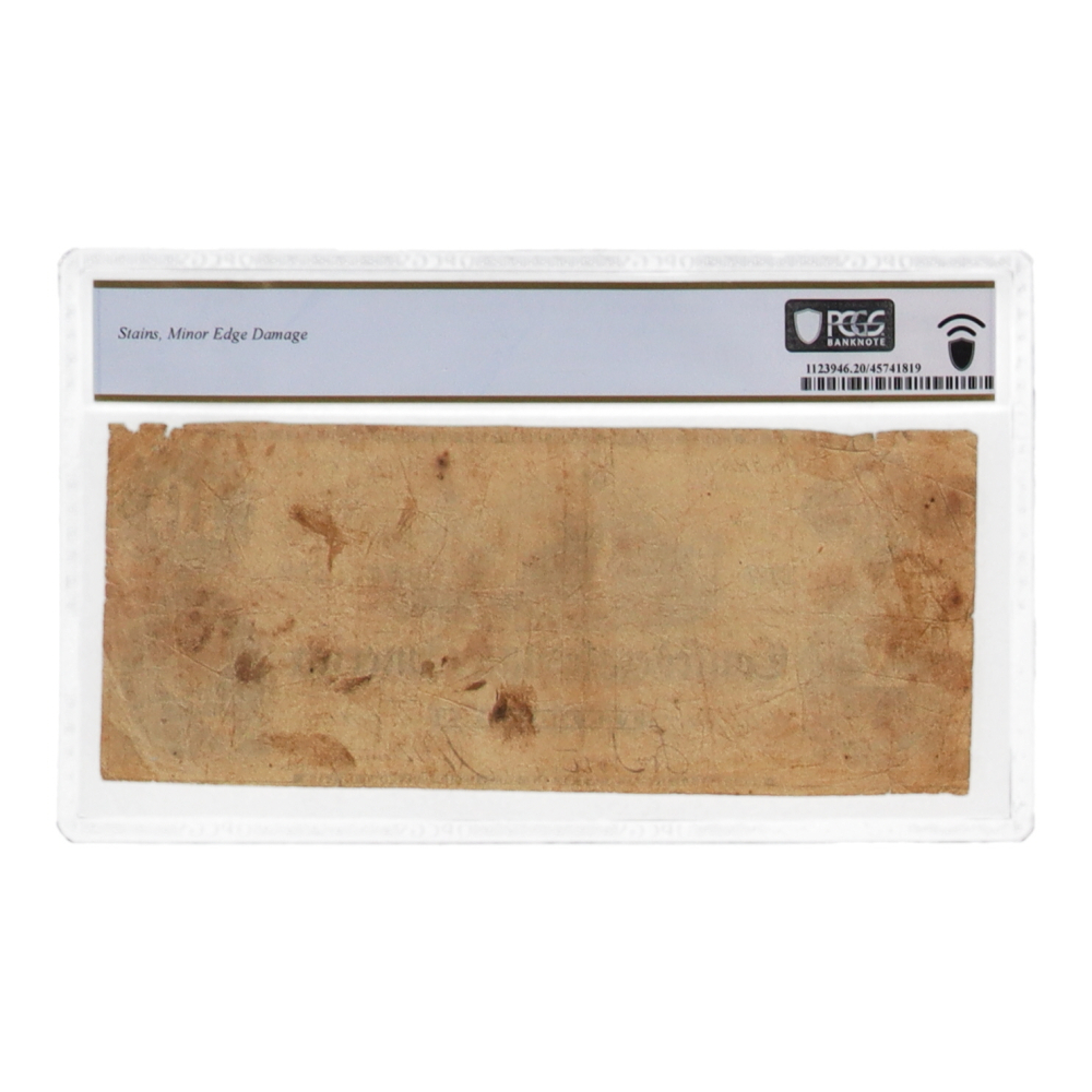 1861 $10 Ten Dollars Confederate States of America T-46 Bank Note Bond ...