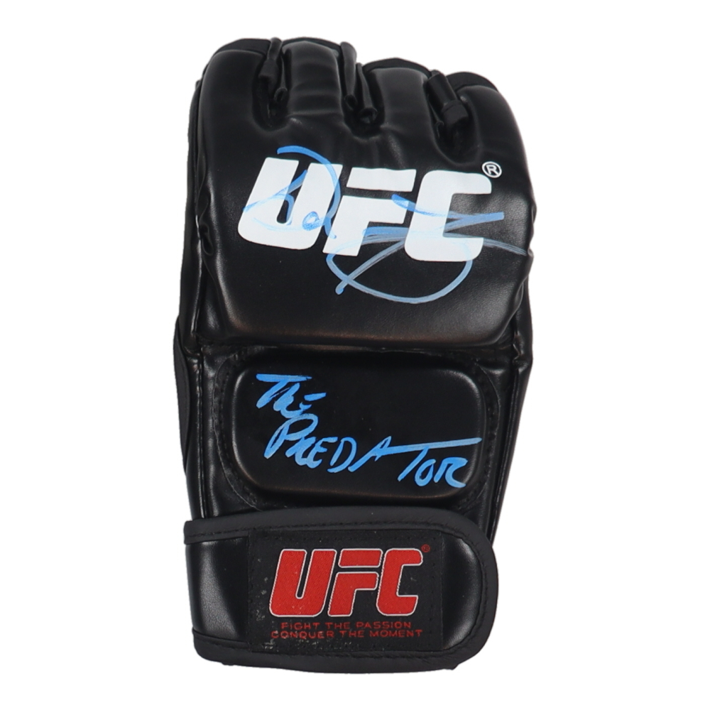 Don "The Predator" Frye Signed UFC Glove Inscribed "The Predator" (JSA ...