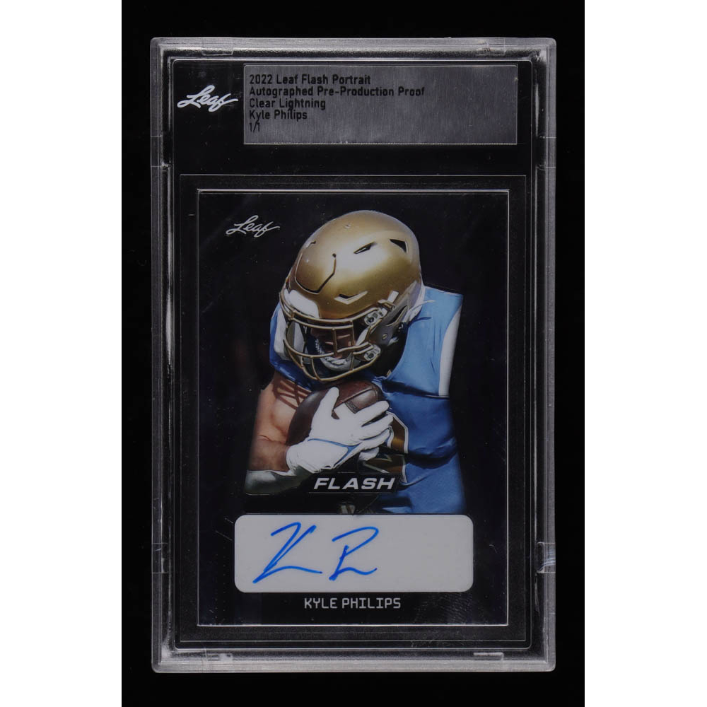 Kyle Philips 2022 Leaf Flash Portrait Pre-Production Proof Clear ...