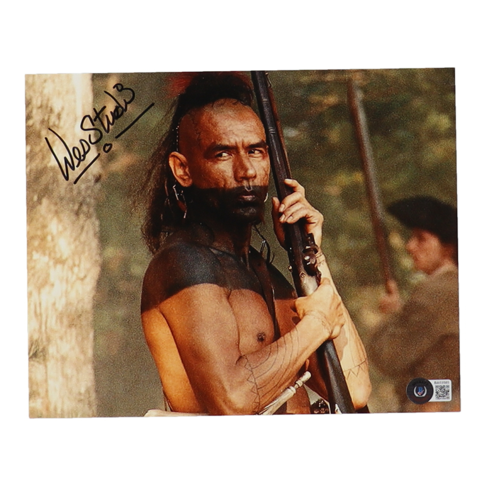 Wes Studi Signed "The Last of the Mohicans" 8x10 Photo (Beckett) | Pristine Auction