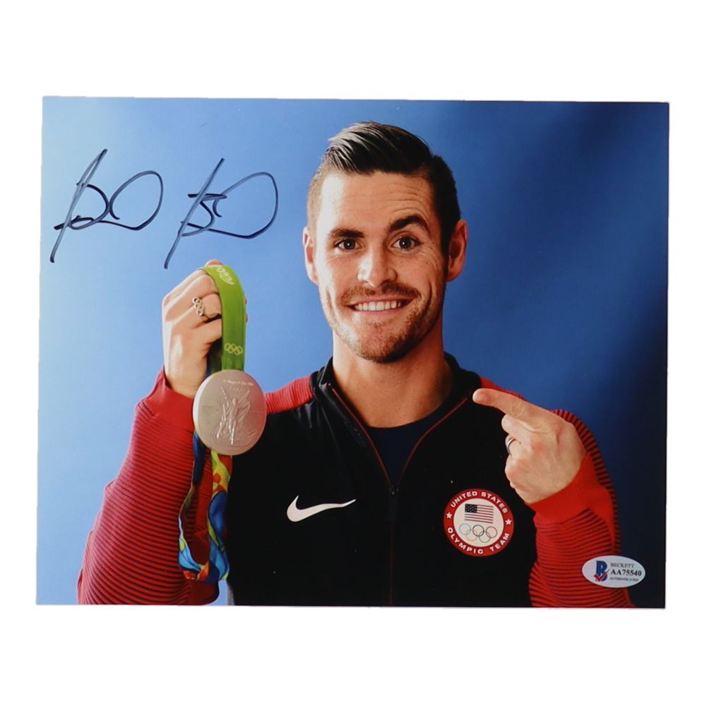 David Boudia Signed Team USA 8x10 Photo (Beckett) | Pristine Auction