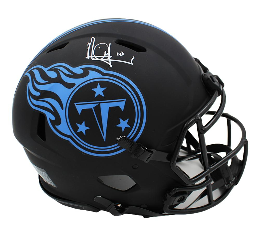 Vince Young Signed Full Size Speed Authentic Eclipse Helmet (Schwartz ...