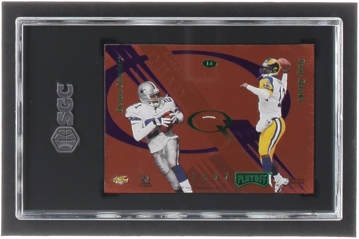 Vinny Testaverde / Rodney Hampton / Deion Sanders / Tony Banks 1997 ...