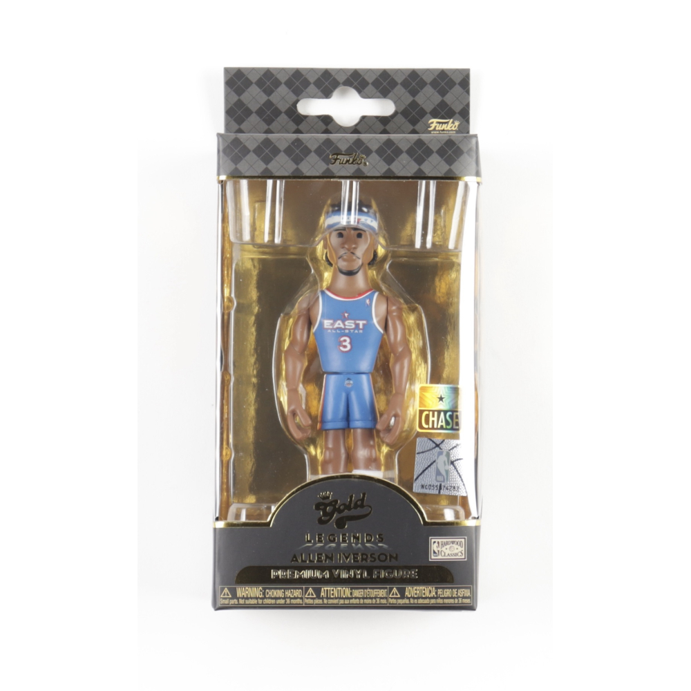 Allen Iverson Funko Gold Legends Premium Vinyl Figure | Pristine Auction