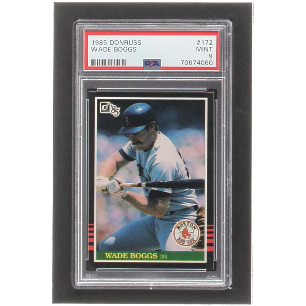 Wade Boggs 1985 Donruss #172 (PSA 9) | Pristine Auction