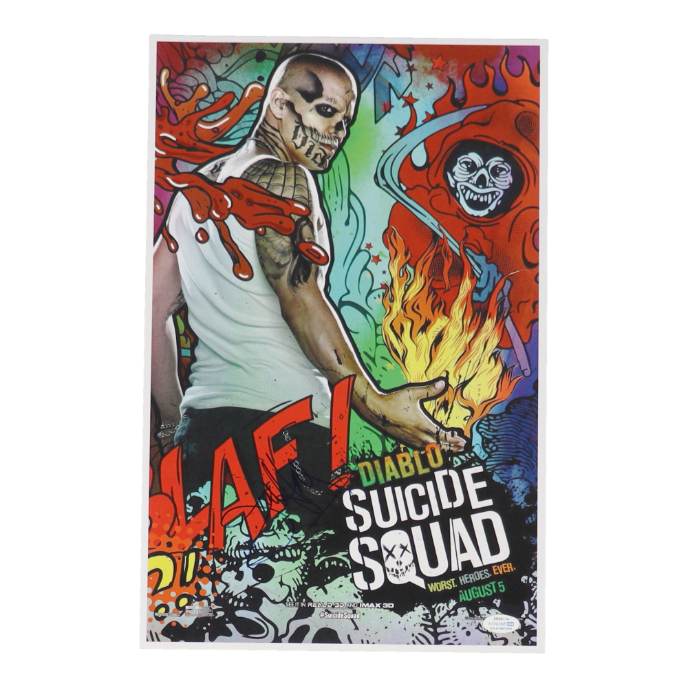 Jay Hernandez Signed "Suicide Squad" 11x17 Photo (ACOA) | Pristine Auction