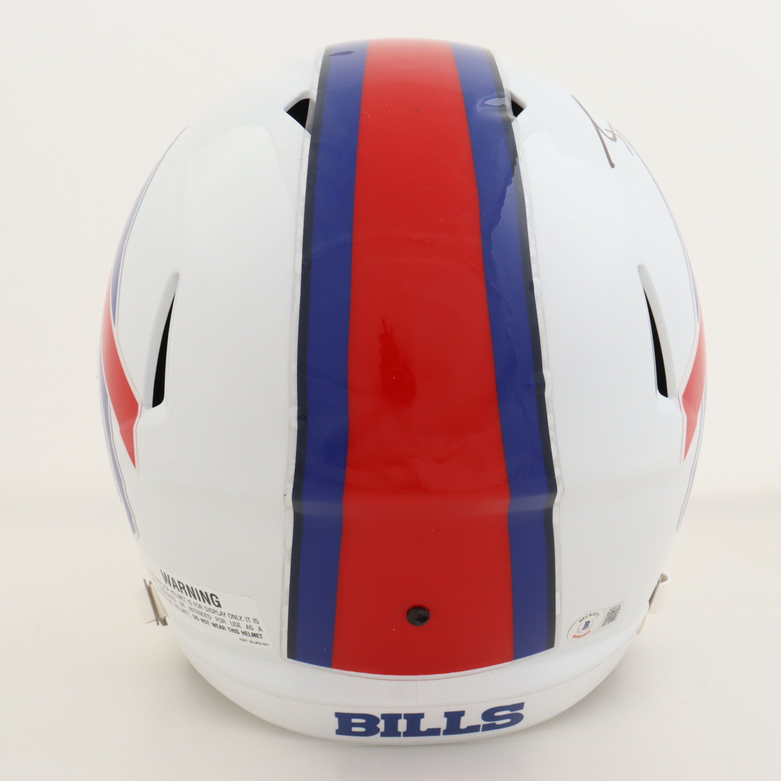 James Cook Signed Bills Full-Size Speed Helmet (Beckett) | Pristine Auction