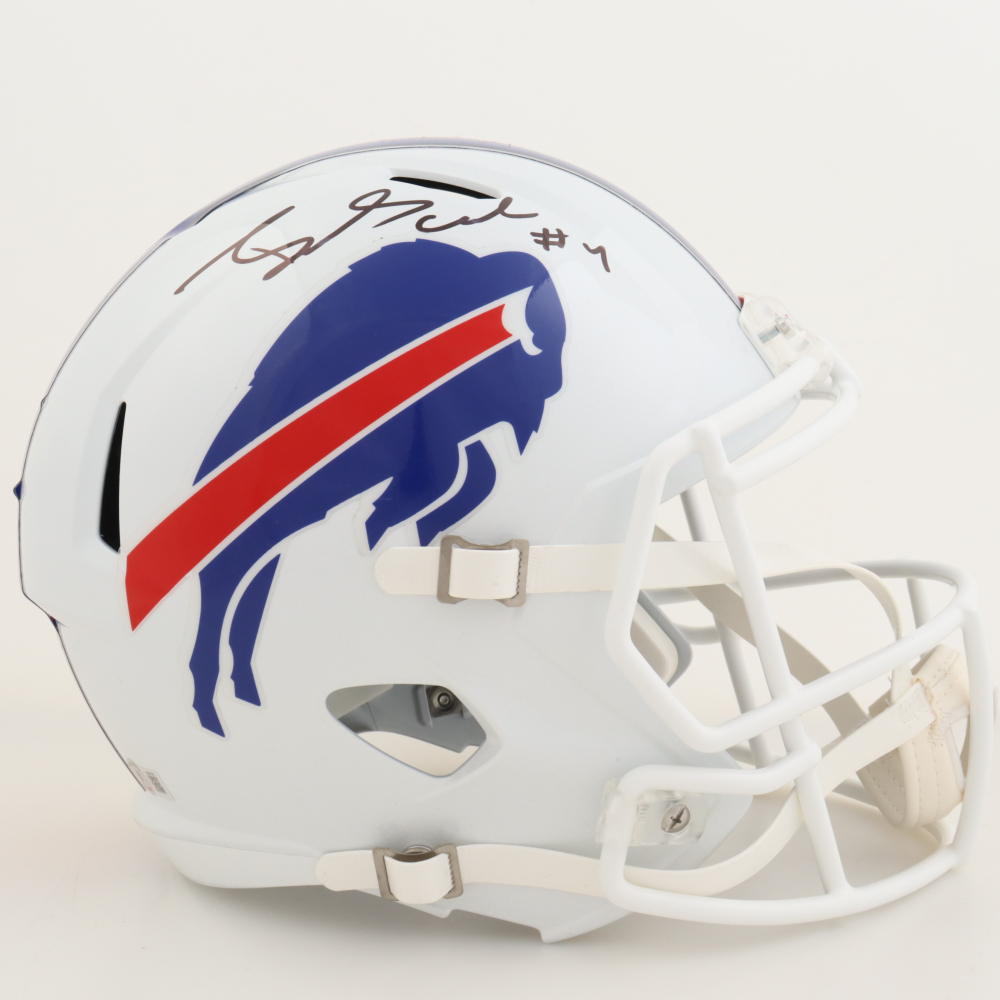 James Cook Signed Bills Full-Size Speed Helmet (Beckett) | Pristine Auction