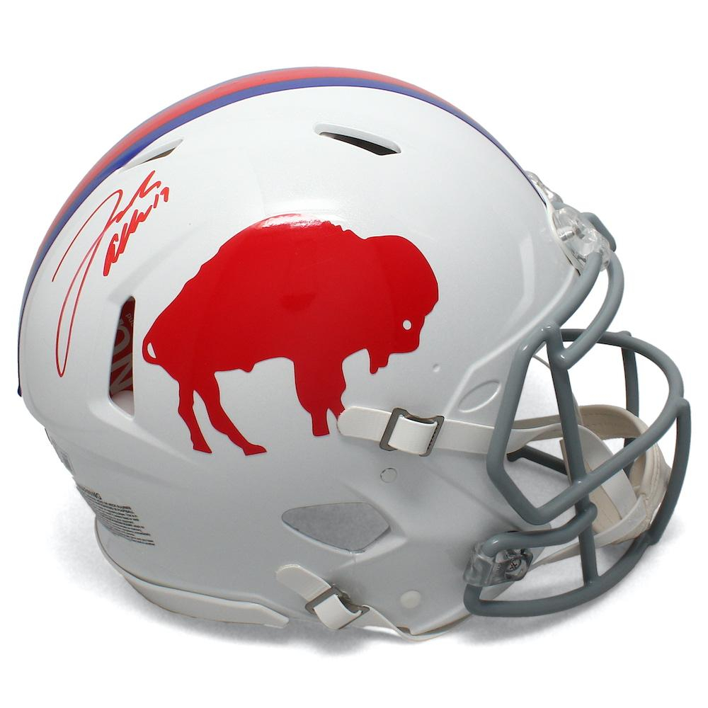 Josh Allen Signed Bills Throwback Full-Size Authentic On-Field Speed ...