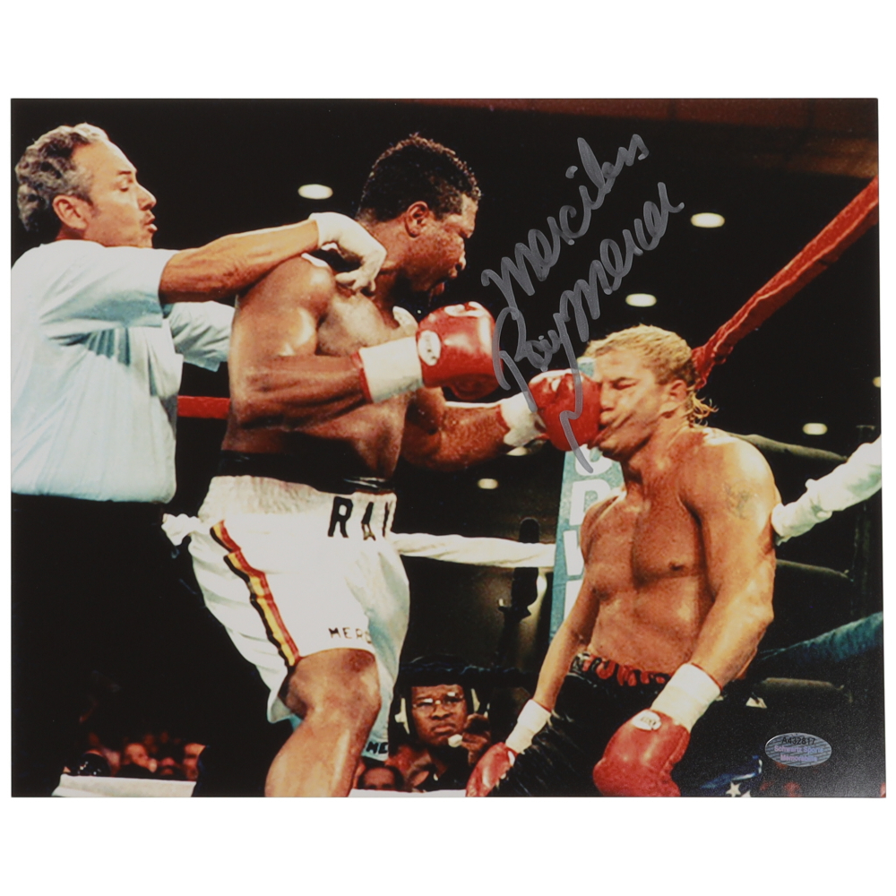 Ray Mercer Signed 8x10 Photo Inscribed "Merciless" (Schwartz ...