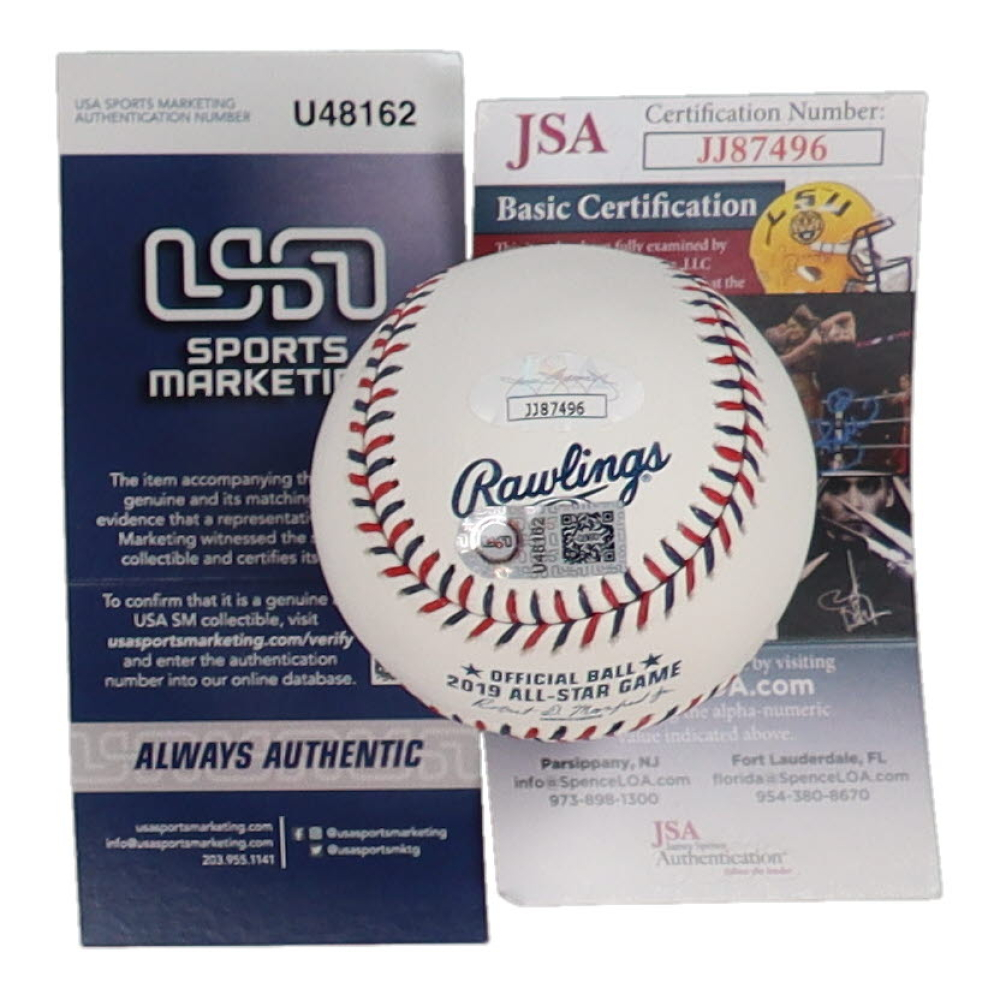 Ronald Acuña Jr. Signed 2019 All-Star Game Baseball (JSA & USA SM ...