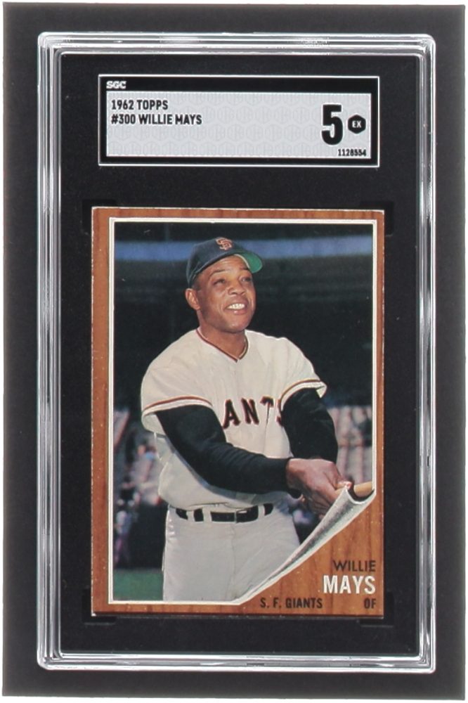 Willie Mays 1962 Topps #300 (SGC 5) | Pristine Auction