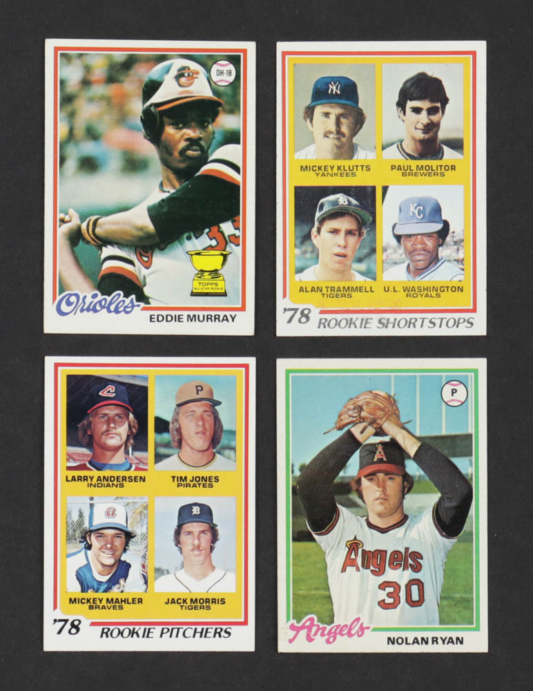1978 Topps Baseball Complete Set of (726) Cards with Eddie Murray #36 ...