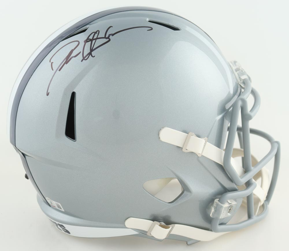 Deion Sanders Signed Cowboys Full-Size Speed Helmet (Beckett ...