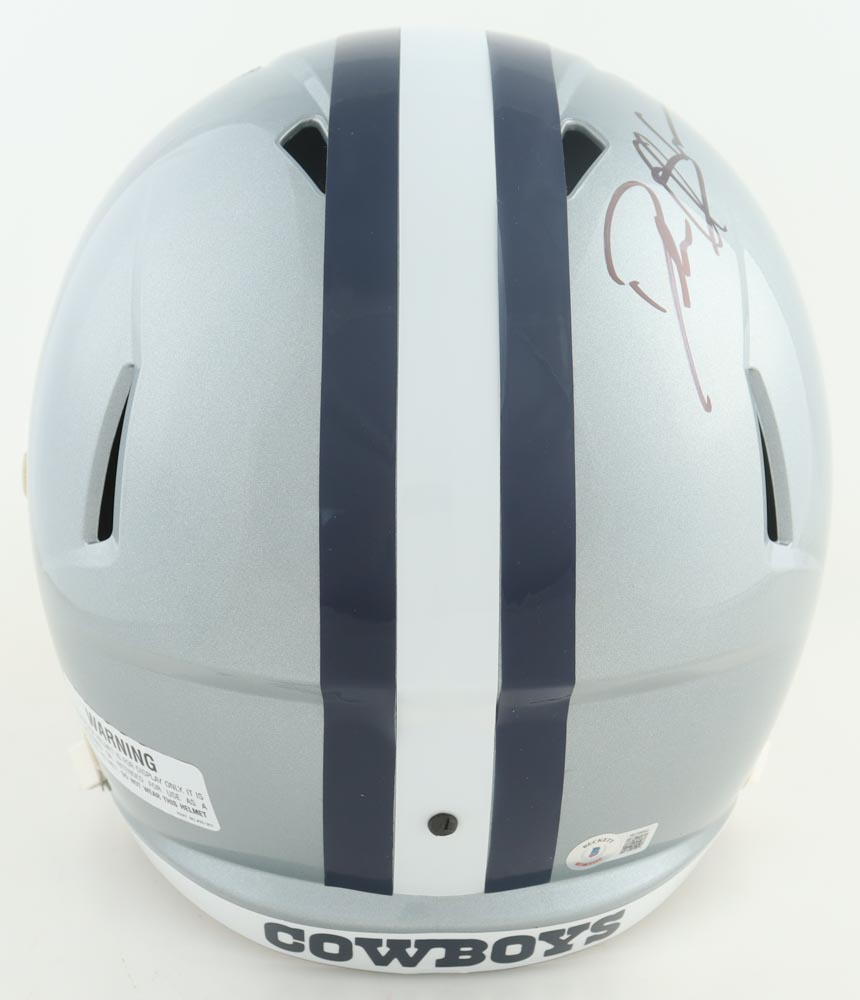 Deion Sanders Signed Cowboys Full-Size Speed Helmet (Beckett ...