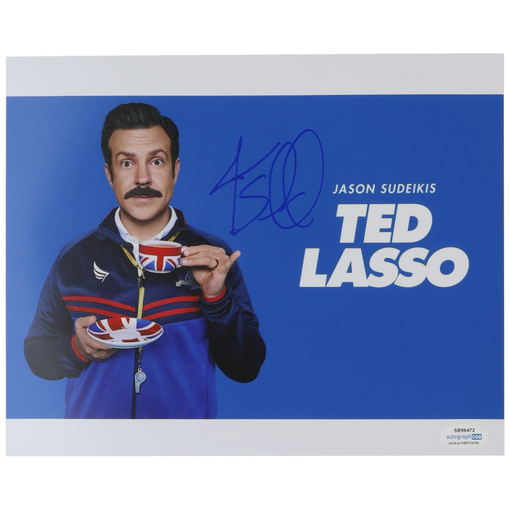 Jason Sudeikis Signed "Ted Lasso" 8x10 Photo (AutographCOA) | Pristine ...