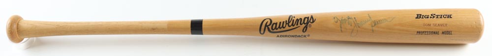 Tom Seaver Signed Rawlings Adirondack Pro Player Model Baseball Bat ...