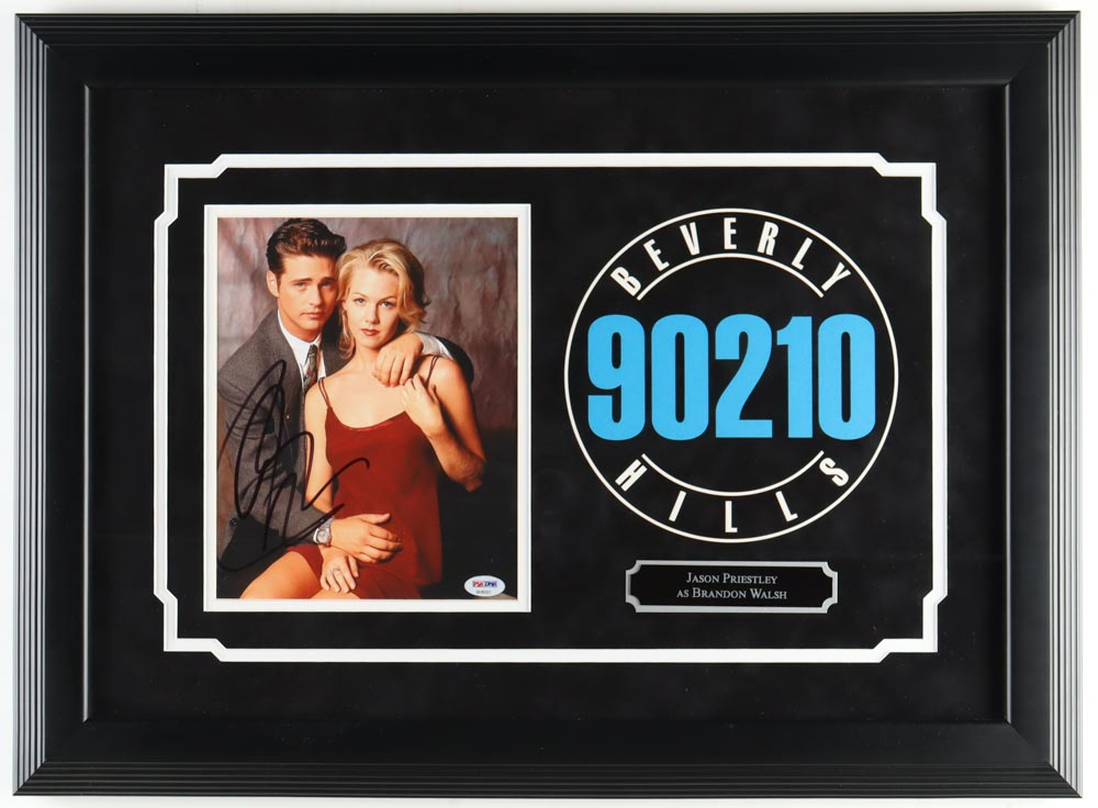 Jason Priestley Signed "Beverly Hills, 90210" Custom Framed Photo ...
