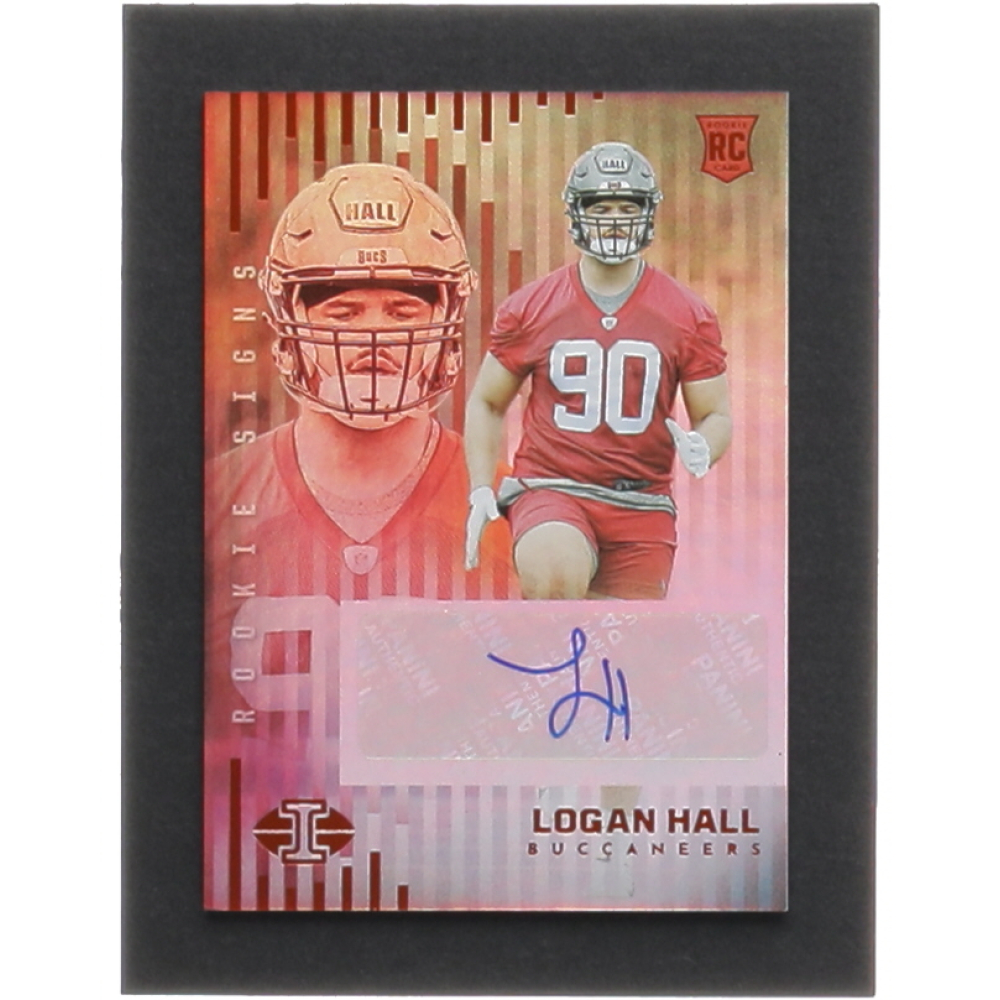 Logan Hall 2022 Panini Illusions Rookie Signs Orange #14 RC | Pristine ...