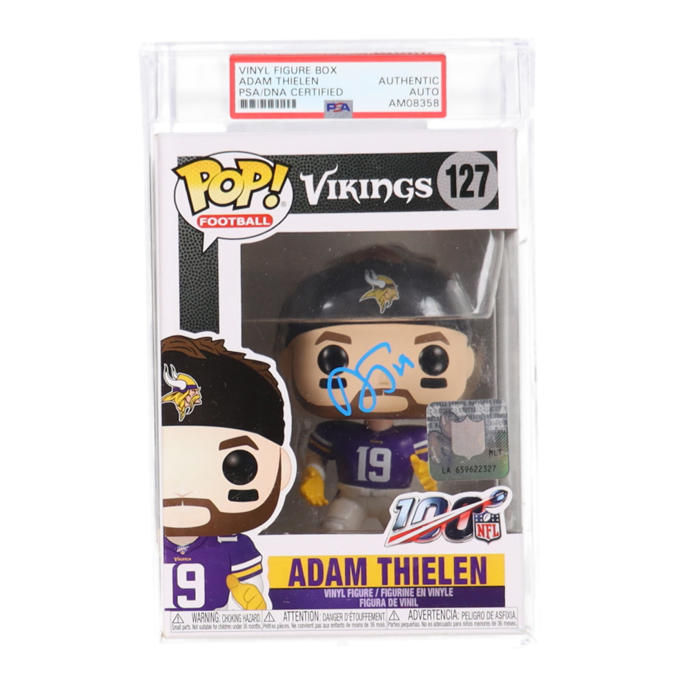 Adam Thielen Signed Minnesota Vikings #127 Football Funko Pop! Vinyl ...