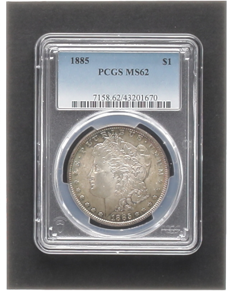 1885 Morgan Silver Dollar (PCGS MS62) | Pristine Auction