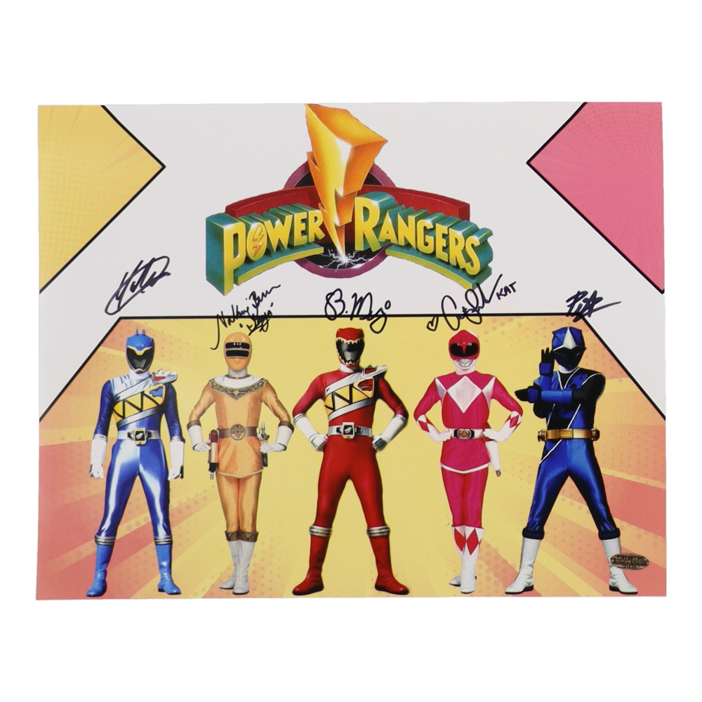 "Power Rangers" 11x14 Photo Cast-Signed by (5) with Yoshi Sudarso ...