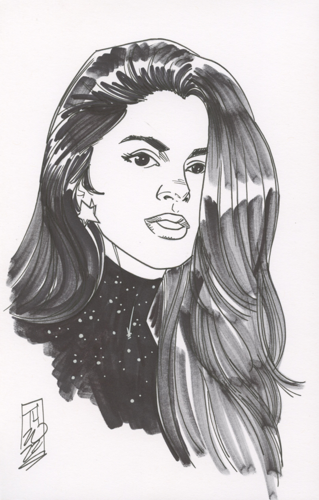 Donna Troy | Wonder Girl - DC Comics - Signed ORIGINAL Drawing by Tom ...