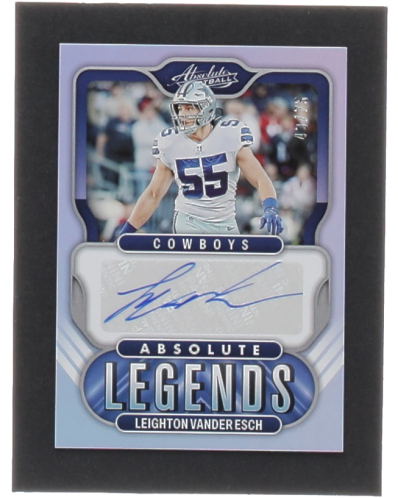 Leighton Vander Esch 2022 Absolute Absolute Legends Signatures #19 #43/75 | Pristine Auction
