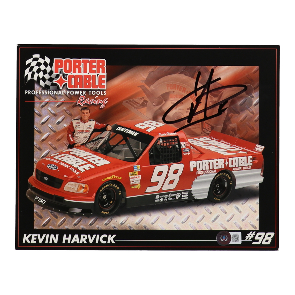 Kevin Harvick Signed NASCAR 8x10 Photo (Beckett) | Pristine Auction