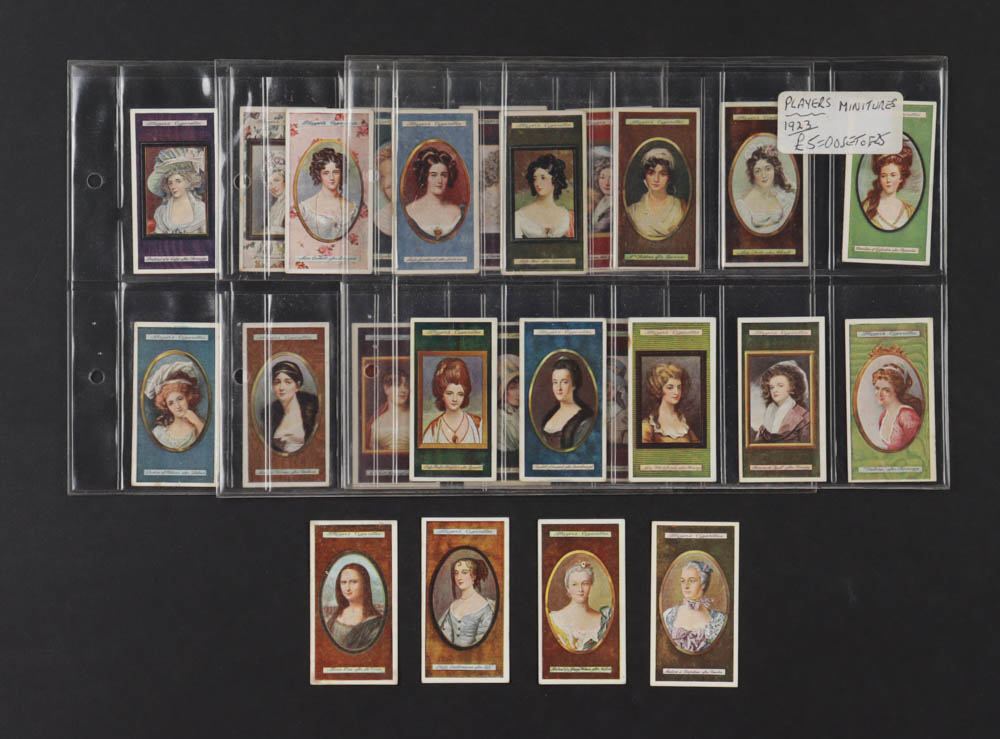 1923 Player's Miniatures (Beautiful Women) Complete Set of (25) Cards ...