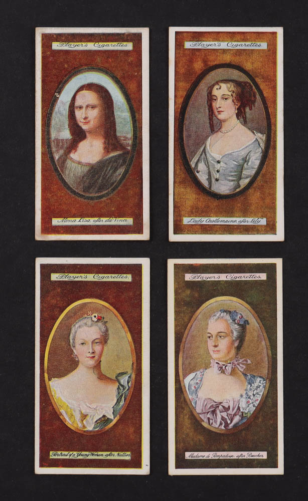 1923 Player's Miniatures (Beautiful Women) Complete Set of (25) Cards ...