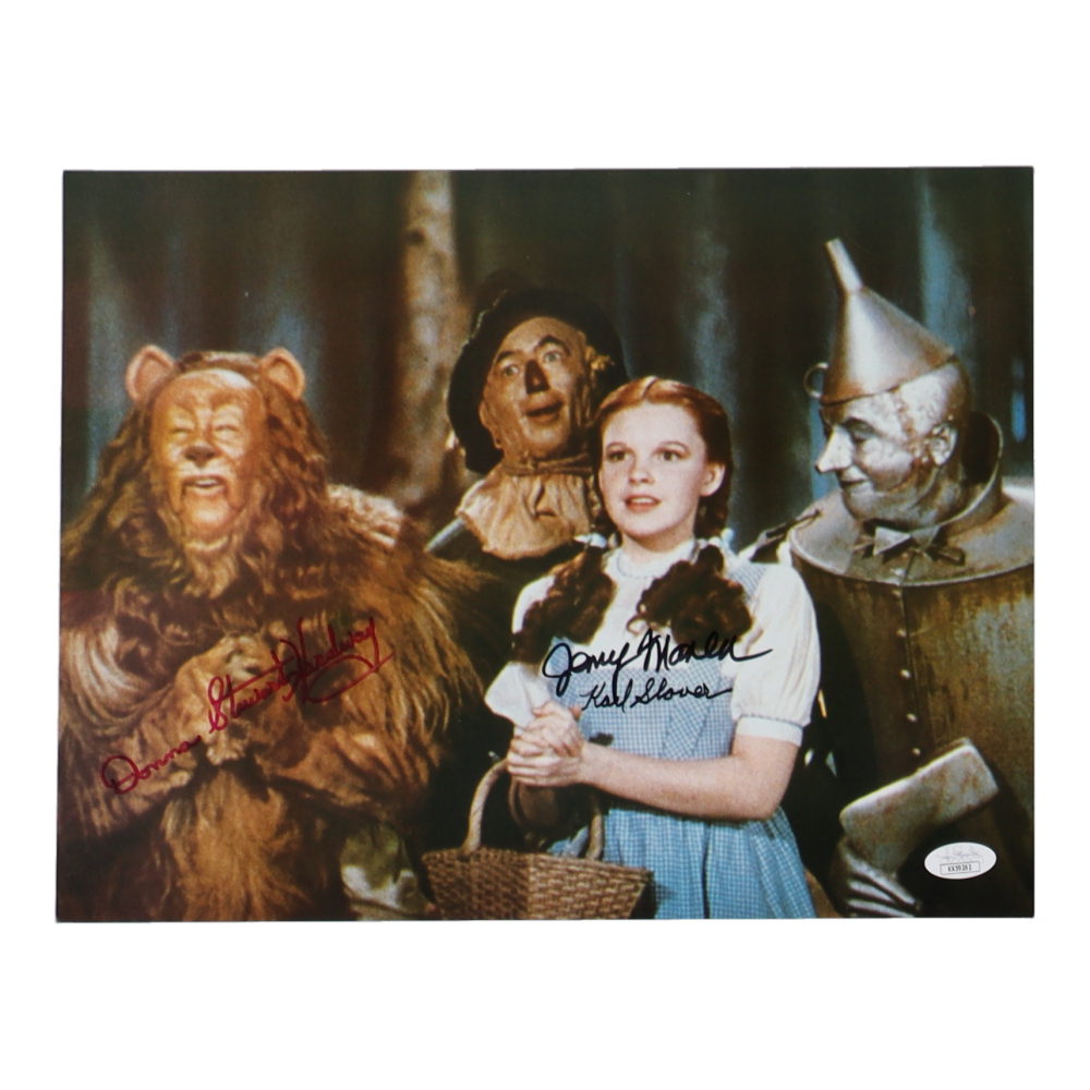 Karl Slover, Jerry Maren & Donna Stewart-Hardway Signed "The Wizard of ...